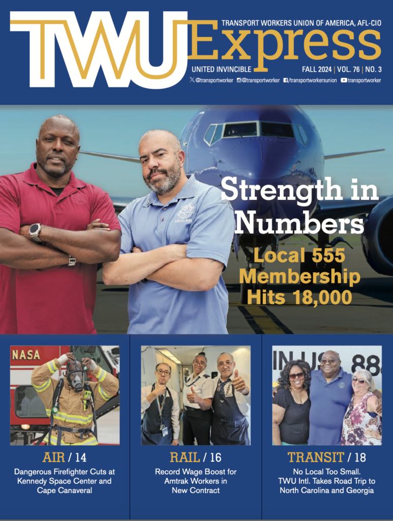 The Express is Out! – Transport Workers Union