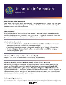 GOCS – Transport Workers Union